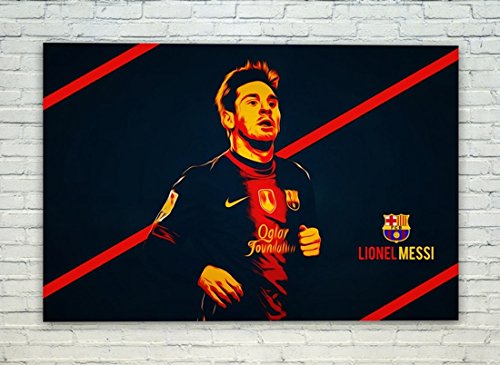 Buy skart Lionel Messi for Room 300 GSM Matte Finish (12 x 18) Inch ...