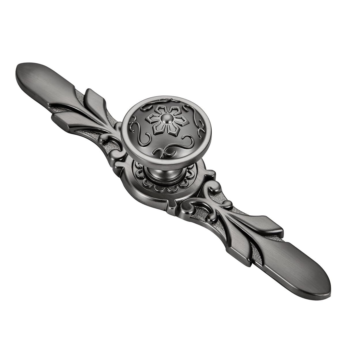 YCSJ Round Cabinet Knob with Backplate - 10 Pack (1-1/5” Knob and 5-4/5 ...