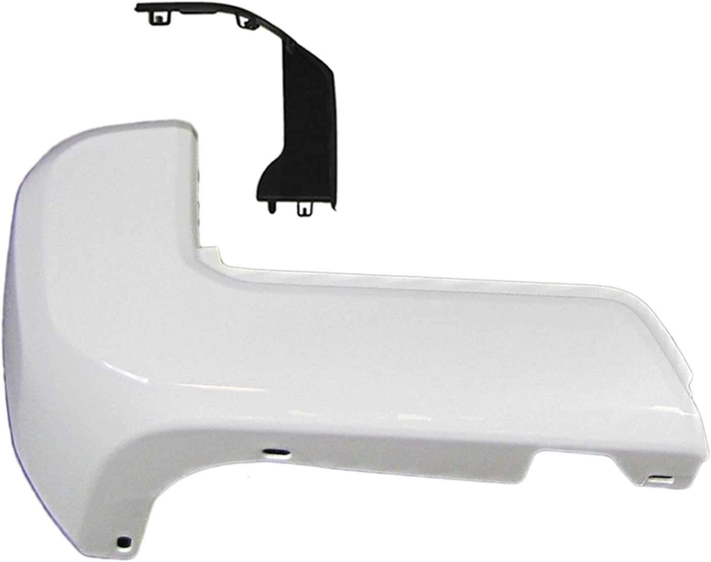 Amazon.com: Painted Rear Bumper 040 White End with Corner Cover Lh 2pcs ...