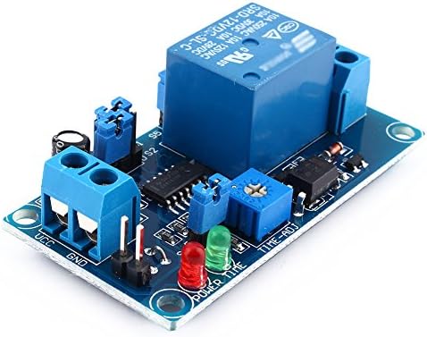 5pcs 6-30V Relay Module Switch Trigger Time Delay Circuit Timer Cycle Adjustable : Amazon.com.au ...