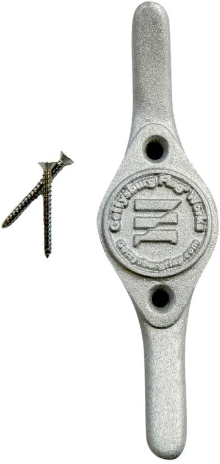 Amazon.com : AUXPhome Stainless Steel 316 Flag Pole Cleat 6 Inch Cleat ...