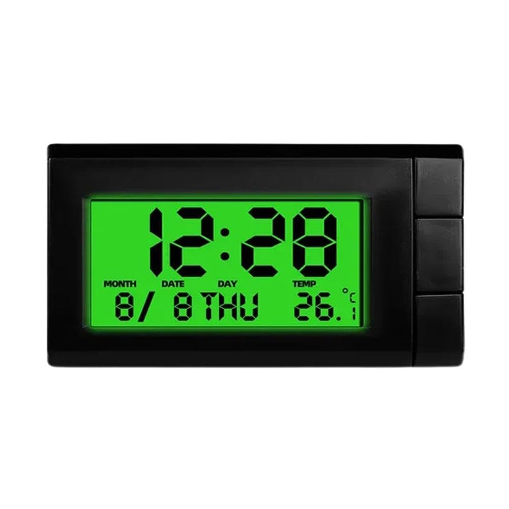 Amazon.com: RYGRZJ Car Dashboard Digital Clock,Automobile Calendar ...