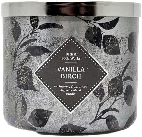 Amazon.com: Vanilla Birch Candle - White Birch + Vanilla + Sandalwood ...