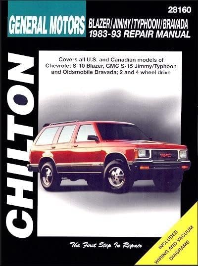 Amazon.co.jp: 1983 1993 シボレー chvrolet GMC BLAZER ブレーザー TYPHOON タイフーン 要領 ...