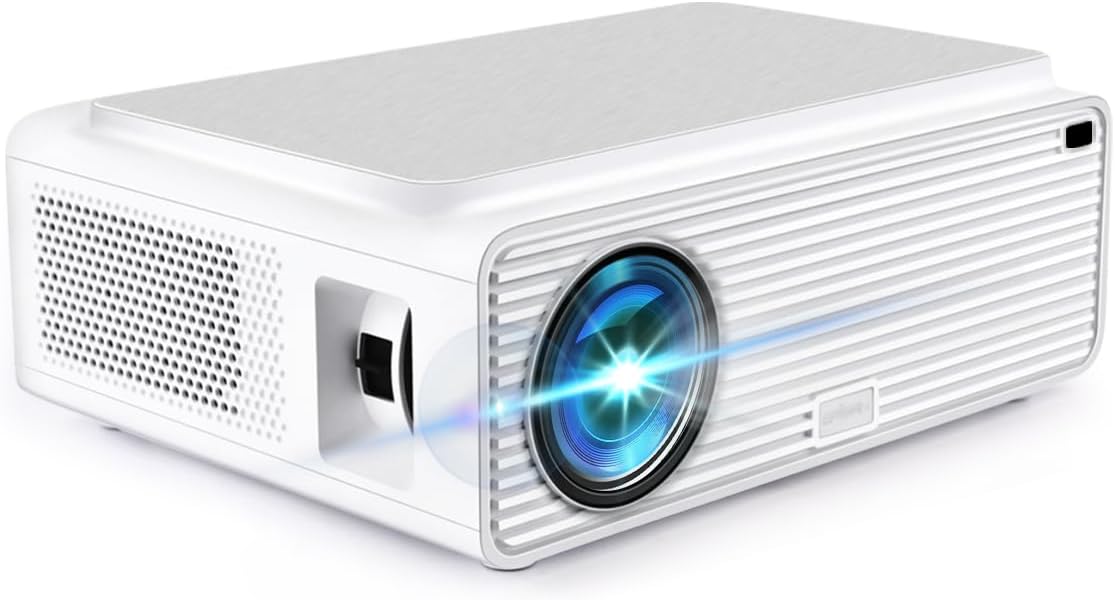 Amazon.com: Crenova Home Video Projector, 6000Lux Outdoor Movie ...