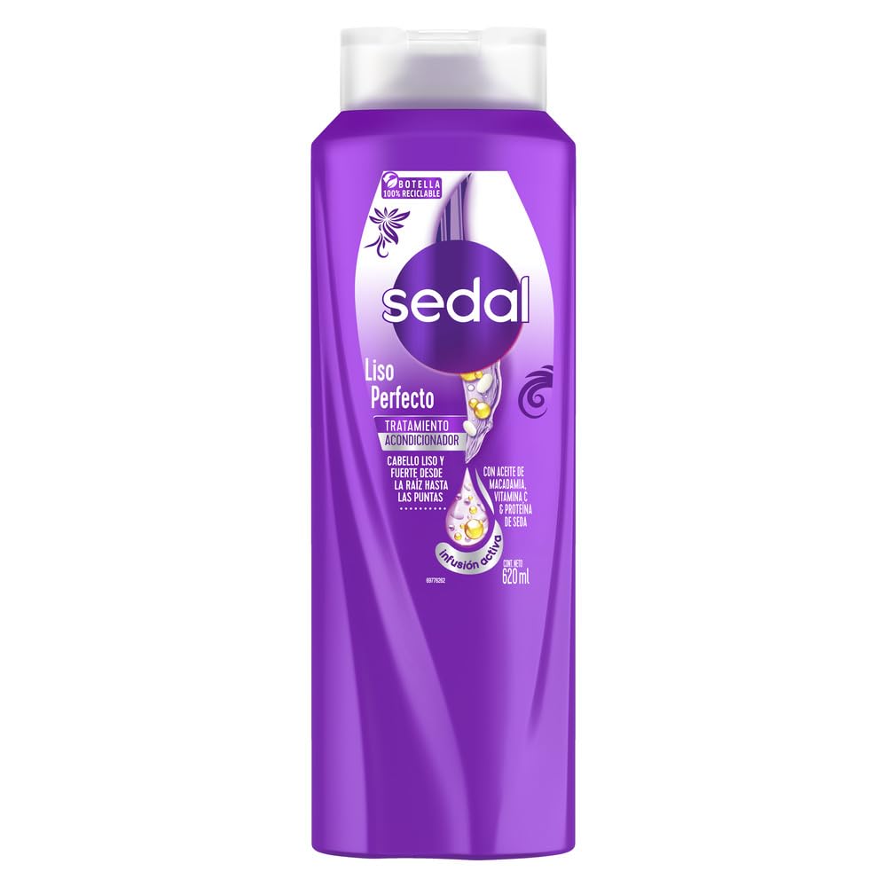 SEDAL Tratamiento Acondicionador Liso Perfecto, 620 ml : Amazon.com.mx ...