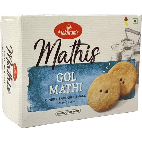 Amazon.com : Haldiram's Gol Mathi - 200 Gm : Everything Else