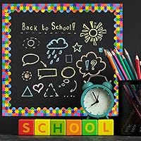 Amazon.com: 99 Feet Puzzle Bulletin Board Borders 3 Rolls Puzzle Pieces ...