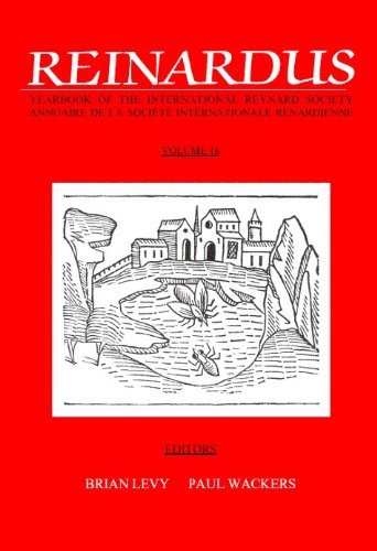 Reinardus: Yearbook of the International Reynard Society 2003: 16: Levy ...