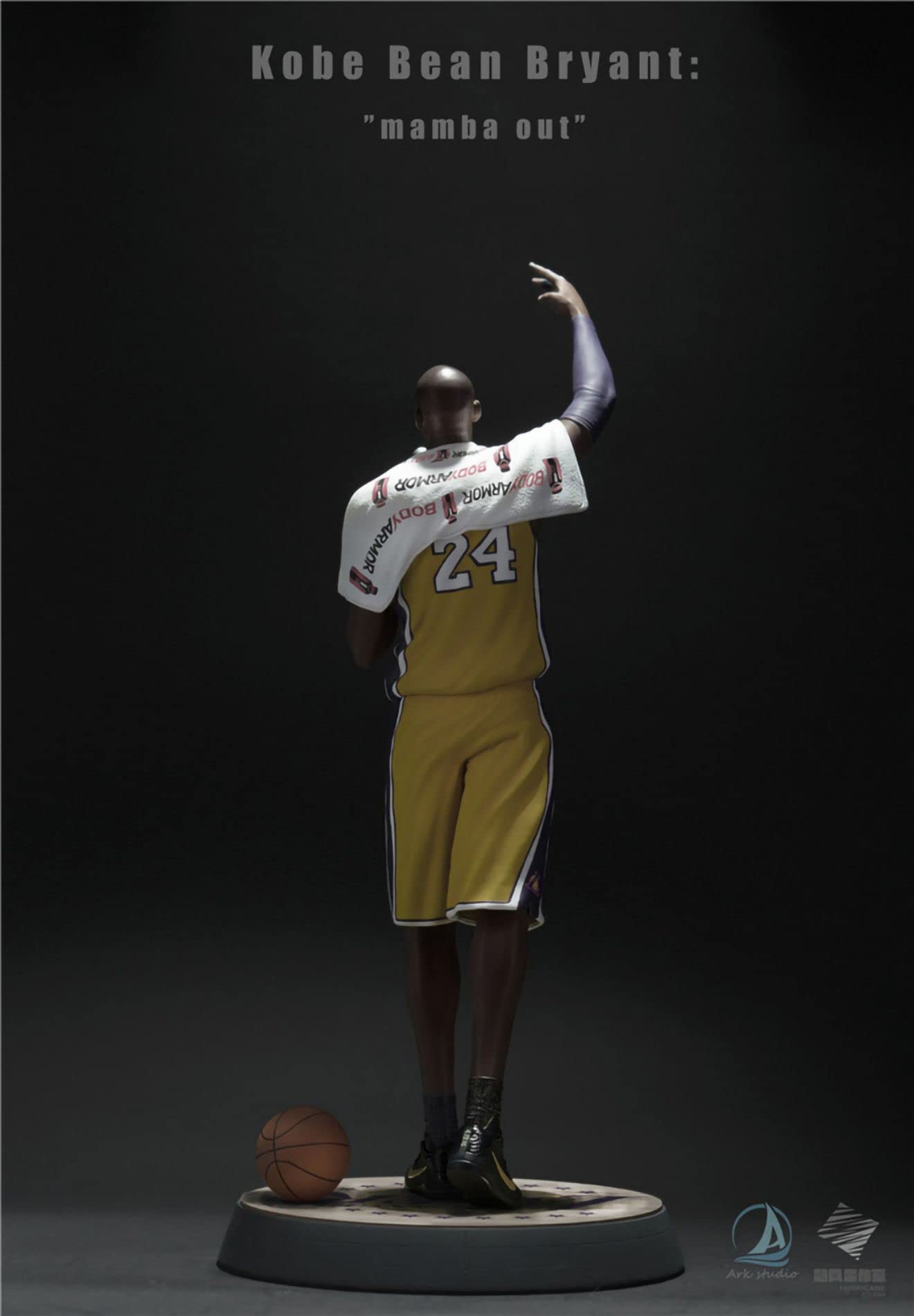 Kobe Mamba Statue Face