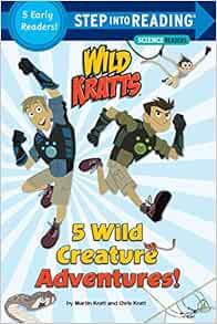 Amazon.com: 5 Wild Creature Adventures! (Wild Kratts) (Step into Reading): 9781101939000: Kratt ...