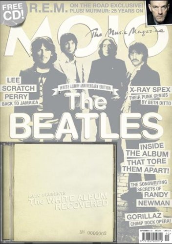 MOJO MAGAZINE -SEPTEMBER 2008 ISSUE-THE BEATLES WHITE ALBUM ANNIVERSARY ...