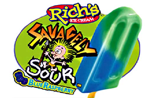 Amazon.com: Savagely Sour Blueraspberry 2.5floz. (24 Count) : Grocery ...