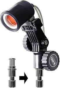 Amazon | エルピーエル LPL ランプホルダー MS-40A 照射角度自由自在 最大500W対応 白熱電球 LED電球 電球型蛍光灯 L18558-40 | 照明・撮影ライト 通販