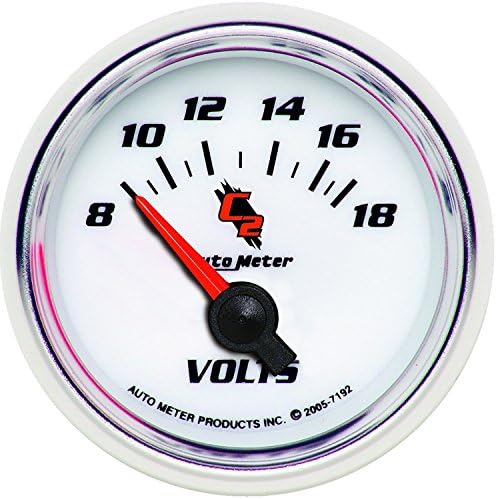 Amazon.com: Auto Meter 7192 C2 2-1/16" 8-18V Short Sweep Electric ...