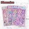 FunBlast Kawaii Stickers Set – Set of 2 Princess Dress-Up Change ...