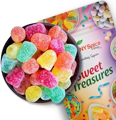 Amazon.com : NY Spice Shop Assorted Sour Candy Spice Drops - 1 Pound ...