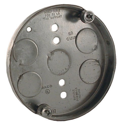 Hubbell Raco 0295 4" Round Ceiling Fan Box - Amazon.com