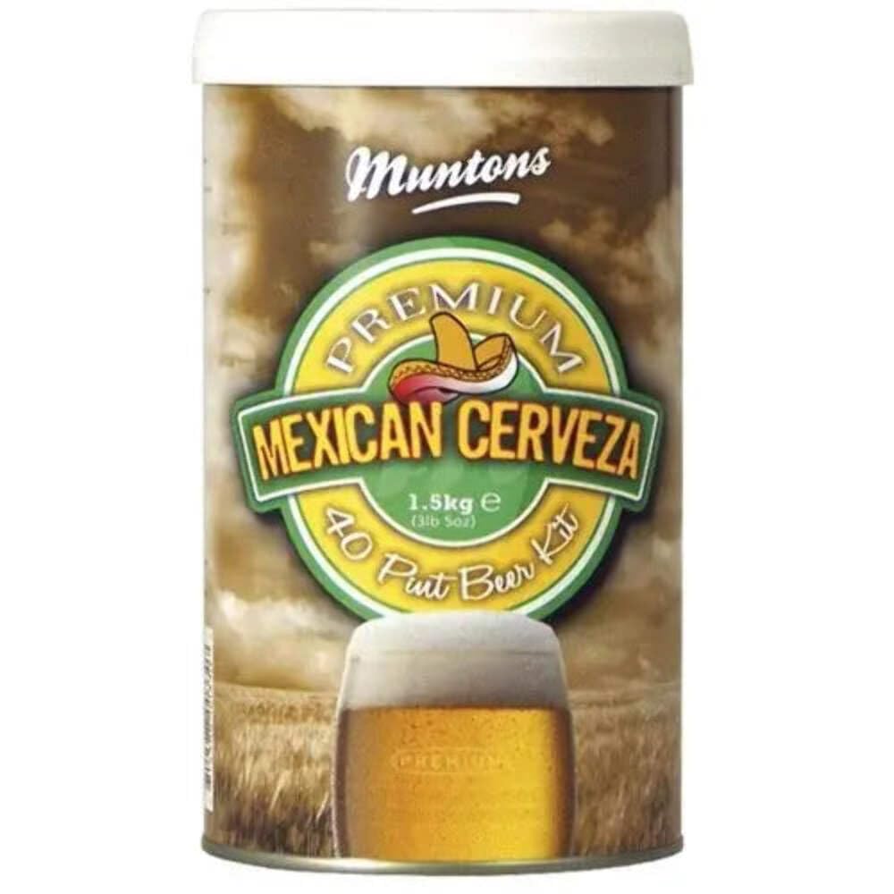 Amazon.com: Muntons Beer Making Kit - Mexican Cerveza Premium Range Kit ...