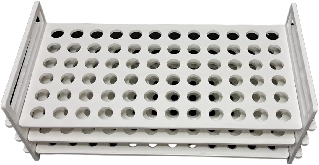 AANIJ® Polylab polypropylene Test tube stand 3 TIER: 13 mm X 72 Holes ...