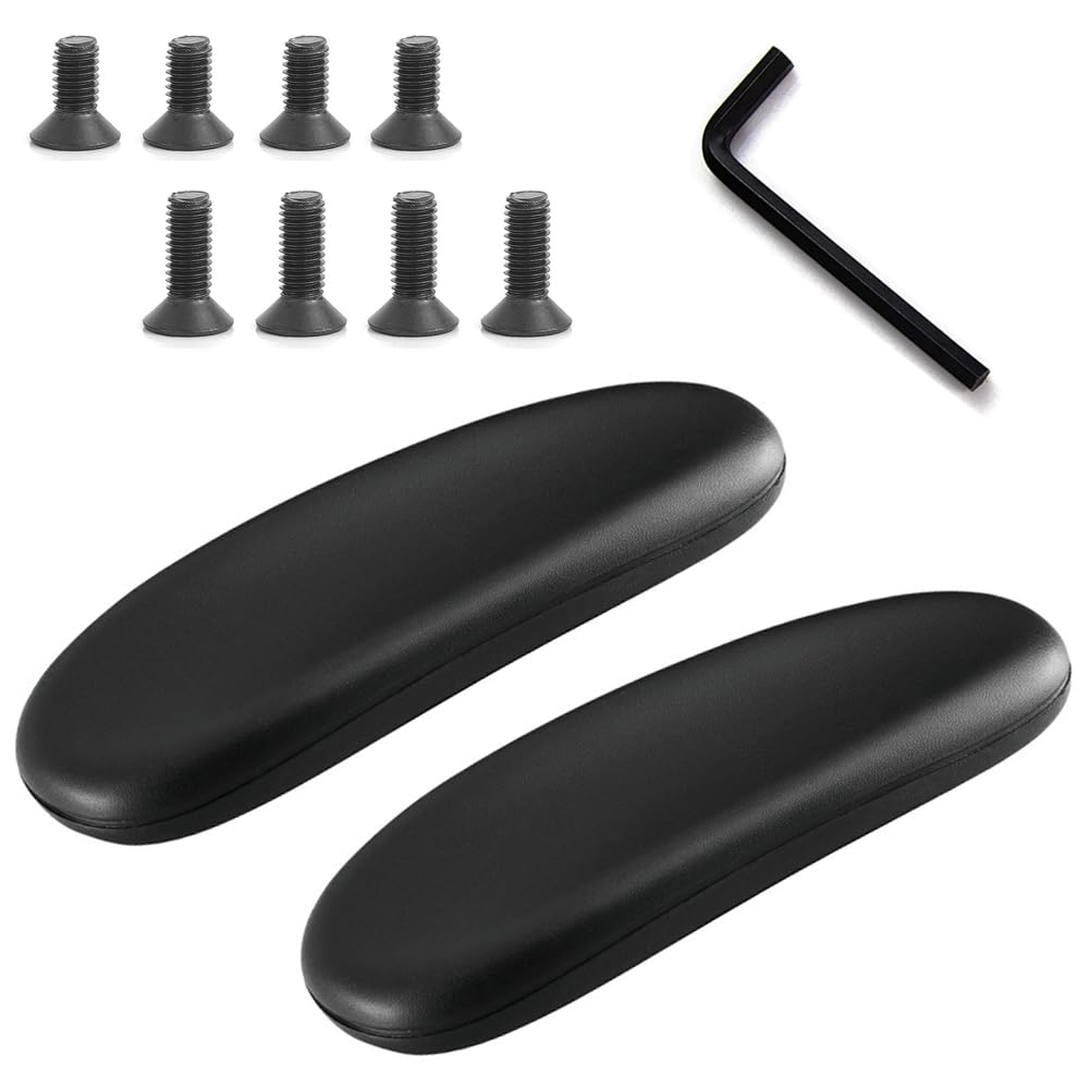 Office Chair Armrest Replacement Pads, 1 Pair Desk Chair Arm Rest Pads ...