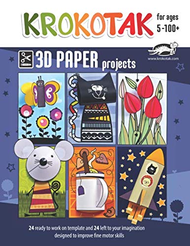 KROKOTAK 3D PAPER PROJECTS: KROKOTAK: 9798634513171: Books - Amazon.ca