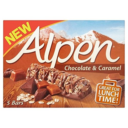 Amazon.com: Alpen Caramel & Chocolate bars 5 x 29g