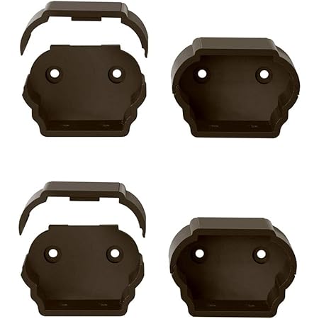 Deckorators Swivel Stair Rail Connector - 4pk, Silver - Amazon.com