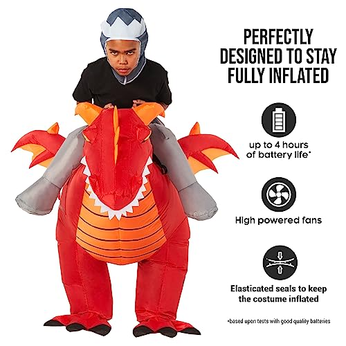 Morph Costumes Inflatable Dragon Costumes For Kids Red Dragon Costume ...