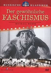 Der gewöhnliche Faschismus [Alemania] [VHS]: Amazon.es: Michail Romm ...