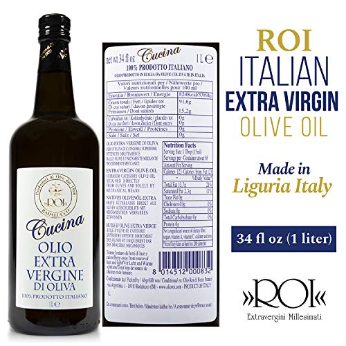 ROI Italian Extra Virgin Olive Oil - Cucina Olive Oil Imported From ...