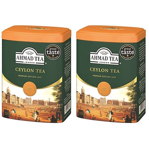 Amazon.com : Ahmad Tea Ceylon Tea, 100 g (Pack of 2) : Grocery ...