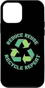 Amazon.com: iPhone 12 mini Reduce Reuse Recycle Repeat Recycling Earth ...