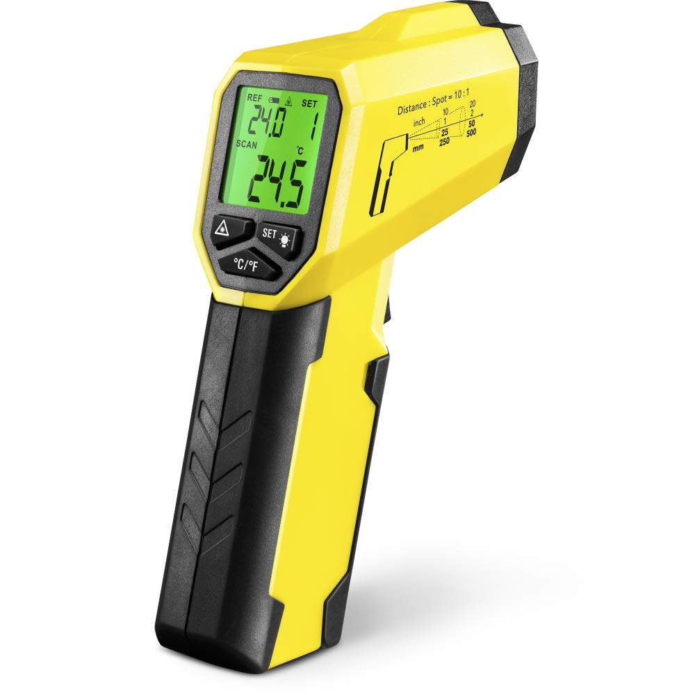 Trotec BP17 Infrared Pyrometer | Wireless Non-Contact Surface ...