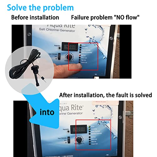 Snapklik.com : Nexjy GLX-FLO-RP Flow Switch For Hayward Salt Systems ...