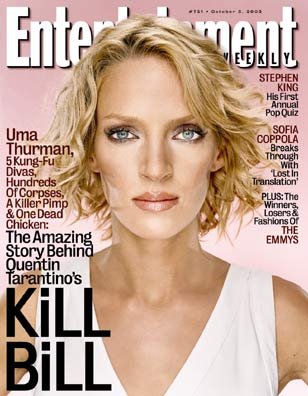 Entertainment Weekly Magazine #731 : Uma Thurman (October 3, 2003 ...