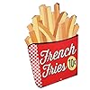 Amazon.com: French Fries Embossed Metal Sign - Vintage Diner French ...