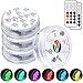 Amazon.com: LOFTEK Submersible LED Lights with Remote, 13 LED Pool ...