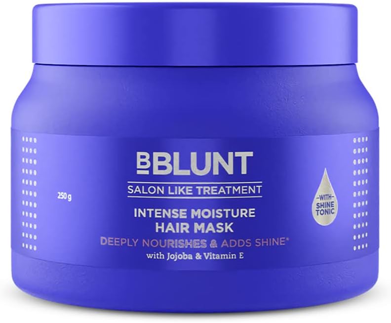 Amazon.com: BBLUNT Intense Moisture Hair Mask | Deeply Nourishes & Adds ...