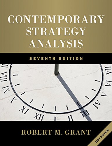 Contemporary Strategy Analysis: Text Only eBook : Grant, Robert M ...