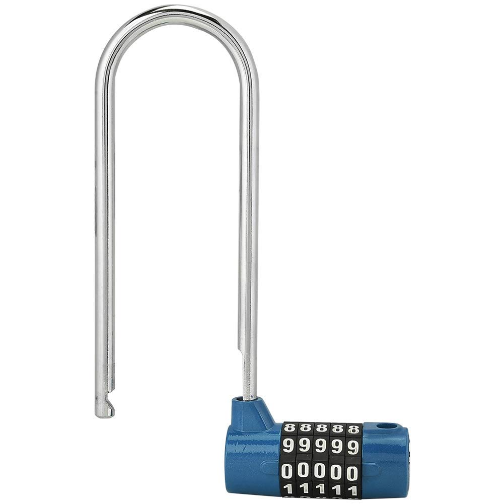 Snapklik.com : Long Handle Lock 5-Position Combination Padlock - Gym ...