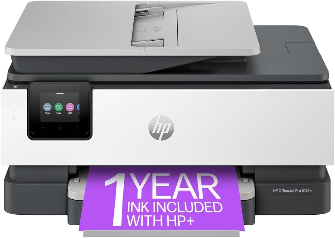 Amazon.com: HP OfficeJet Pro 8138e Wireless All-in-One Color Inkjet ...
