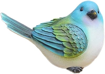 Amazon.com: Chirper Blue Bird Statue by Michael Carr Designs - Outdoor ...