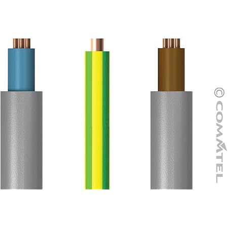 1m Set of 19 Strand Flexi-Tail Pack Brown and Blue Double 25mm 6181Y ...