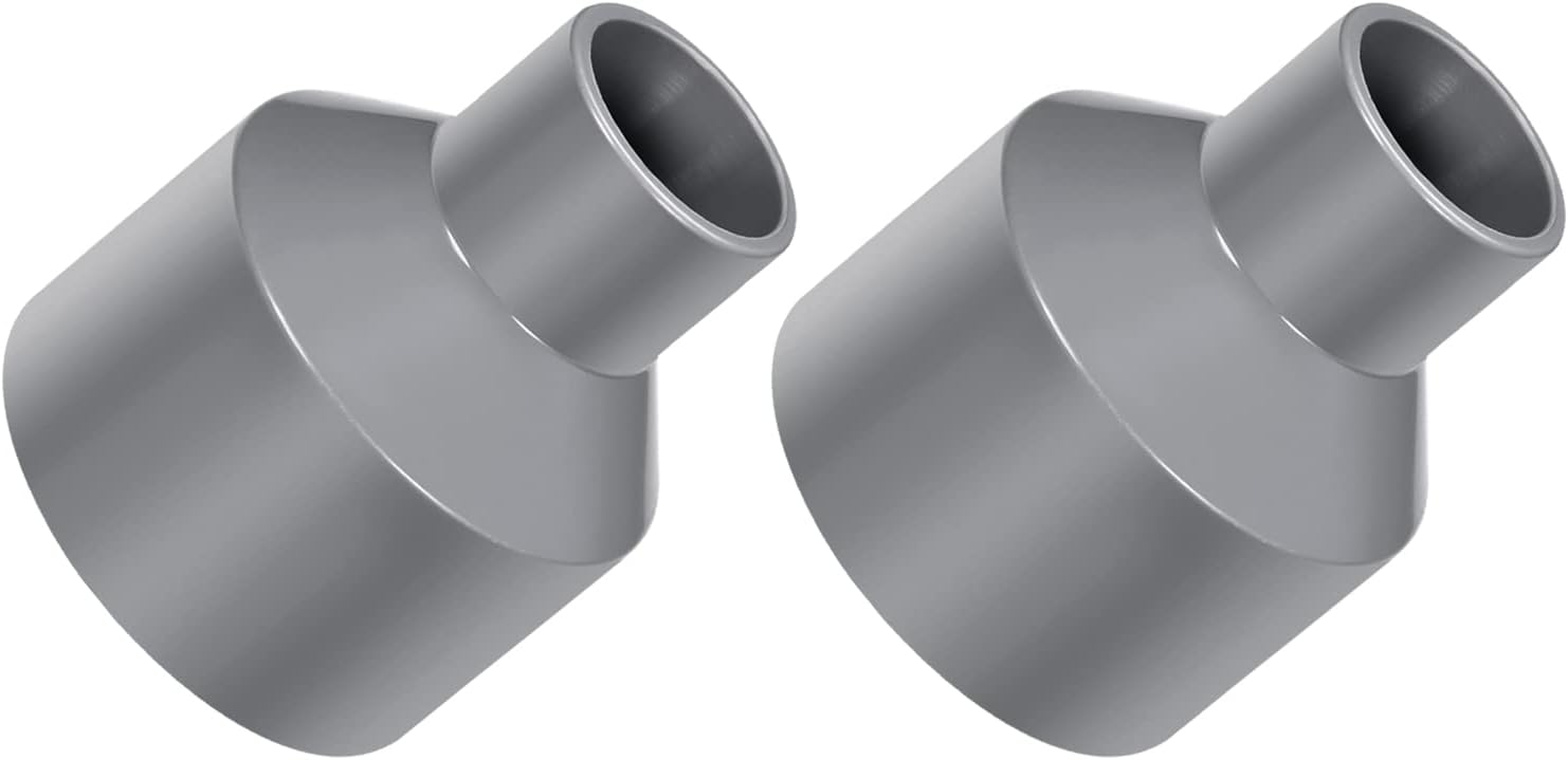 Amazon.com : METALLIXITY Duct Reducer, (2 to 1 Inch) 2Pcs, PVC Pipe ...