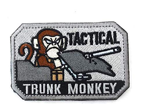 Tactical Trunk Monkey Tactical Embroidery Patch Hook & Loop Morale ...