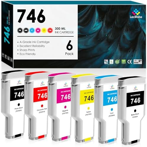 Amazon.com: LeciRoba Compatible 746 300-ml Ink Cartridge Replacement ...