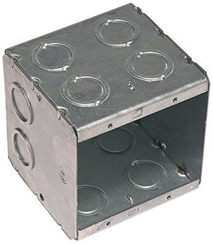 O-Z/Gedney M2-350 Masonry Box with Concentric Knockout, 2 Gangs, 3-1/2 ...