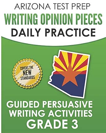 Amazon.com: ARIZONA TEST PREP Writing Opinion Pieces Daily Practice ...