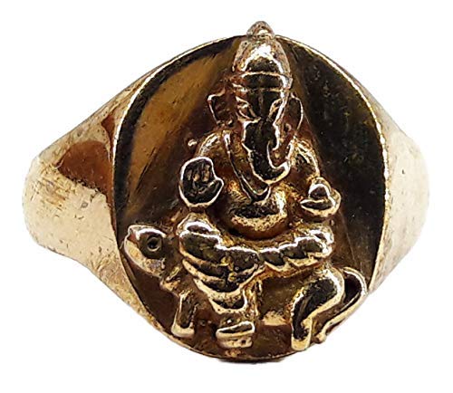 Buy Shruthi Traders Panchaloham/Panchadhatu Ring of Ganapathy2514 (26 ...
